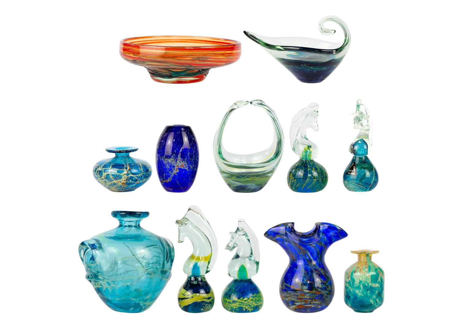 Lot 406 - A collection of Maltese glassware.