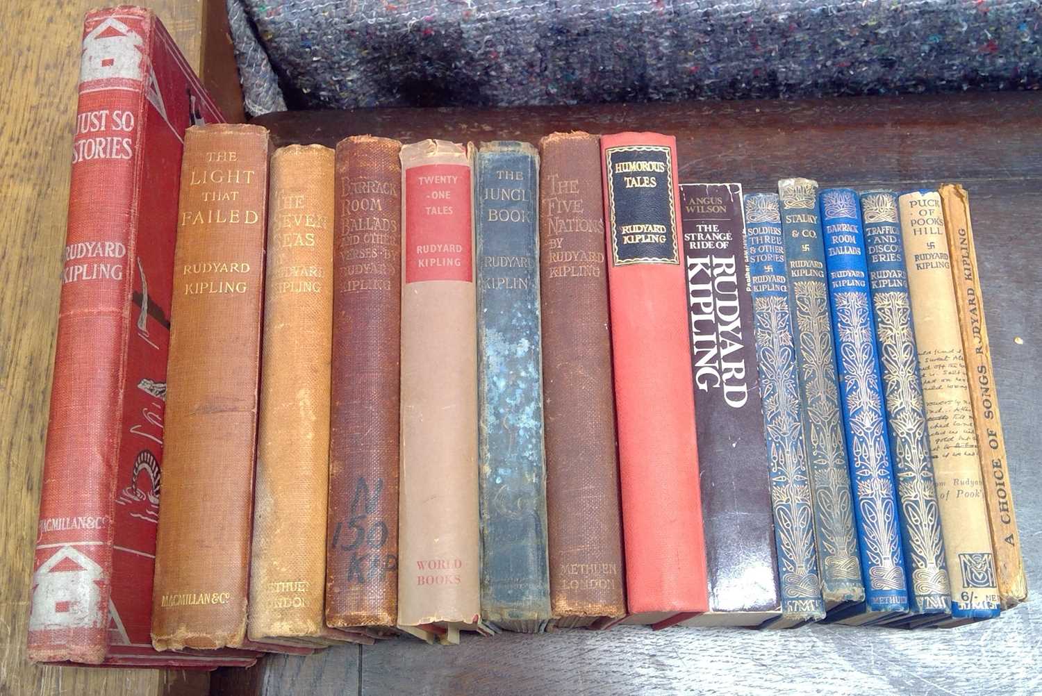 Lot 268 - A Selection of Rudyard Kipling Books.