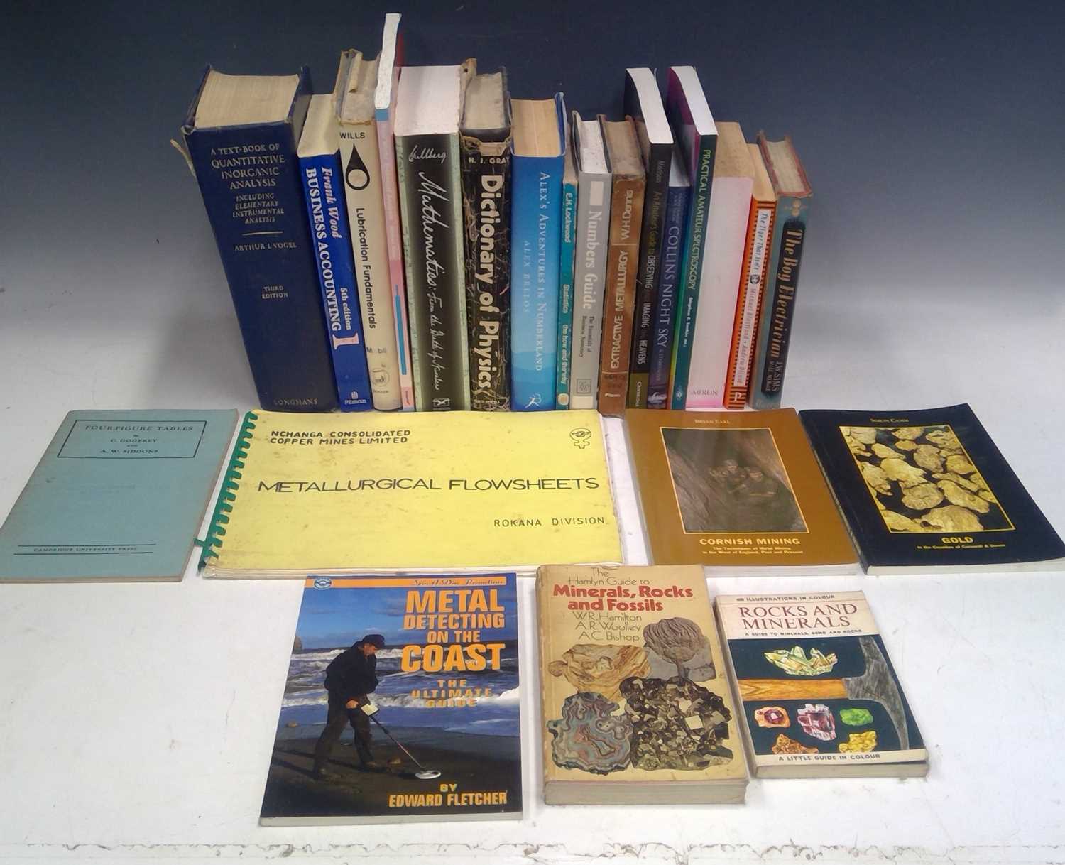 Lot 203 - Physics, Mathematics, Metallurgy and Rocks