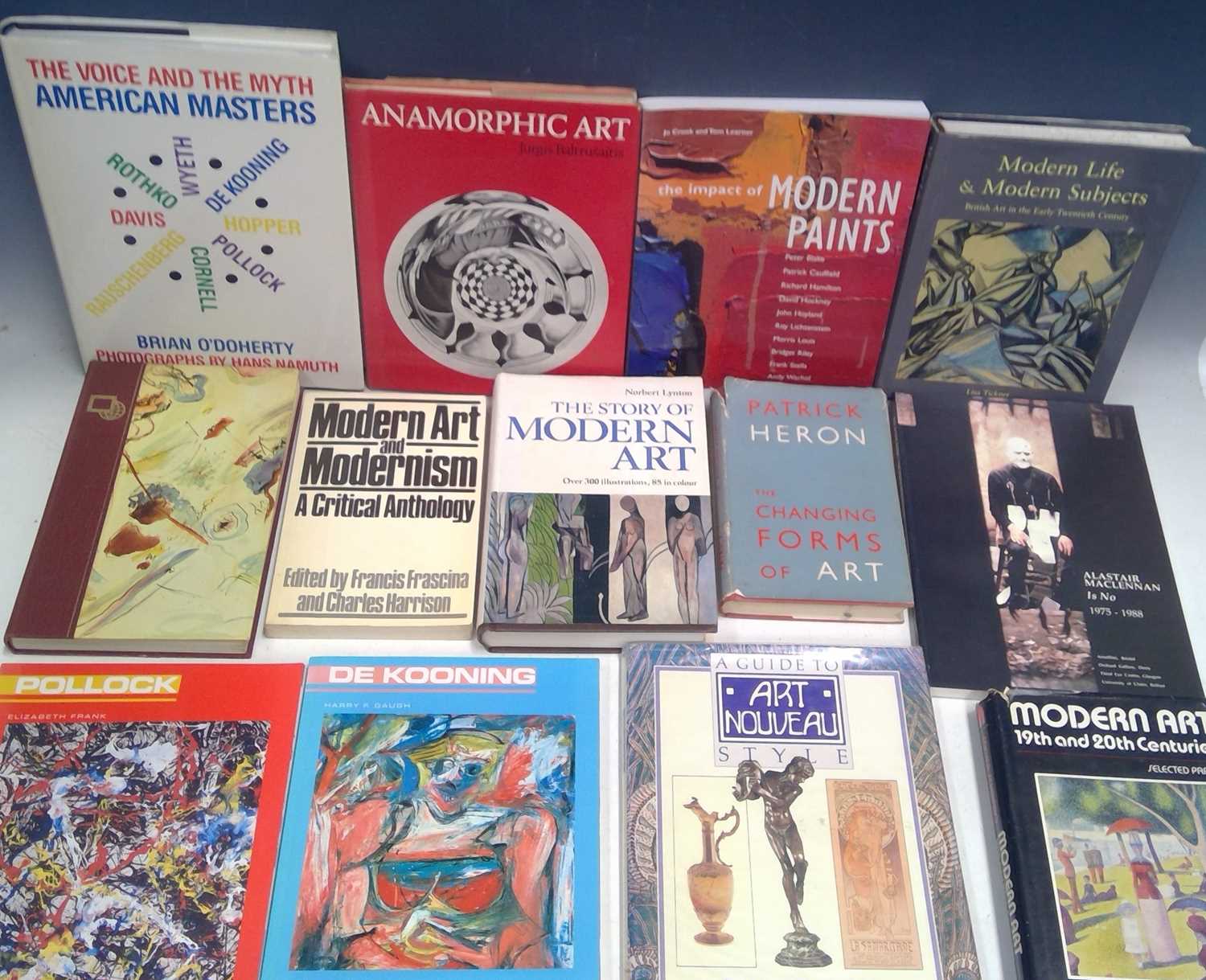 Lot 57 - A Selection of Modern Art Books.