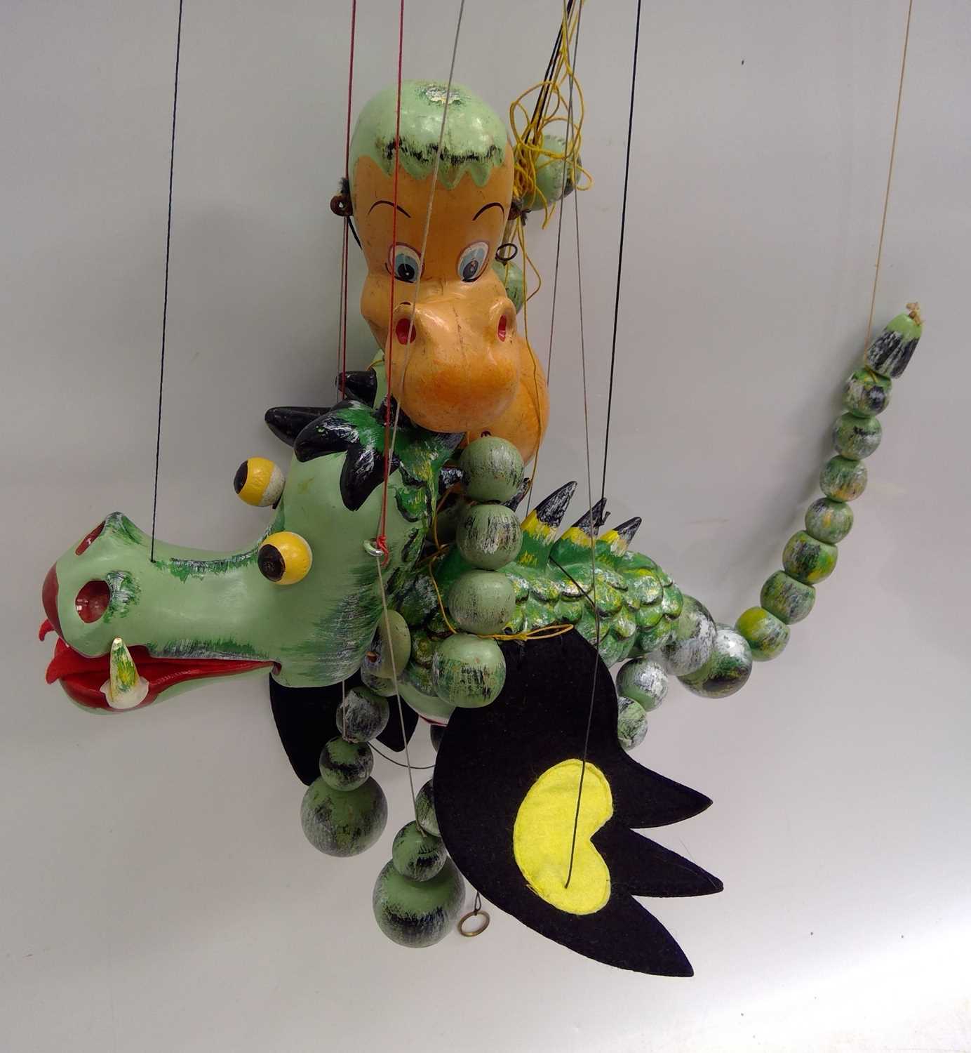 Lot 123 - Two Vintage Dragon Pelham Puppets. Mummy