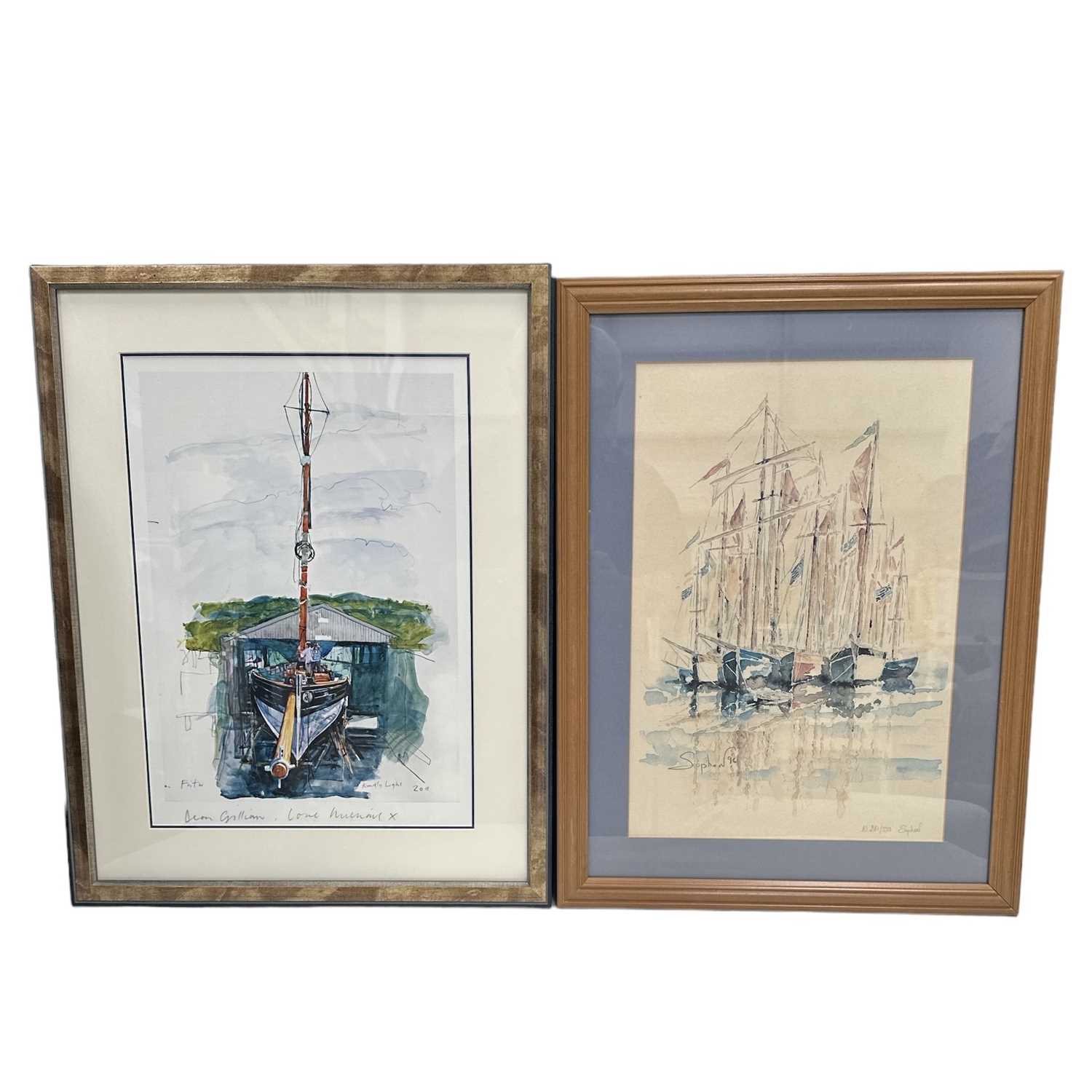 Lot 103 - Michael FRITH (1951), Kindly Light, print,