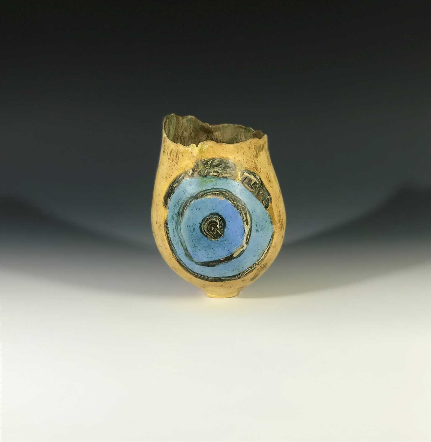 Lot 956 - A Barbara Lock studio pottery vase,