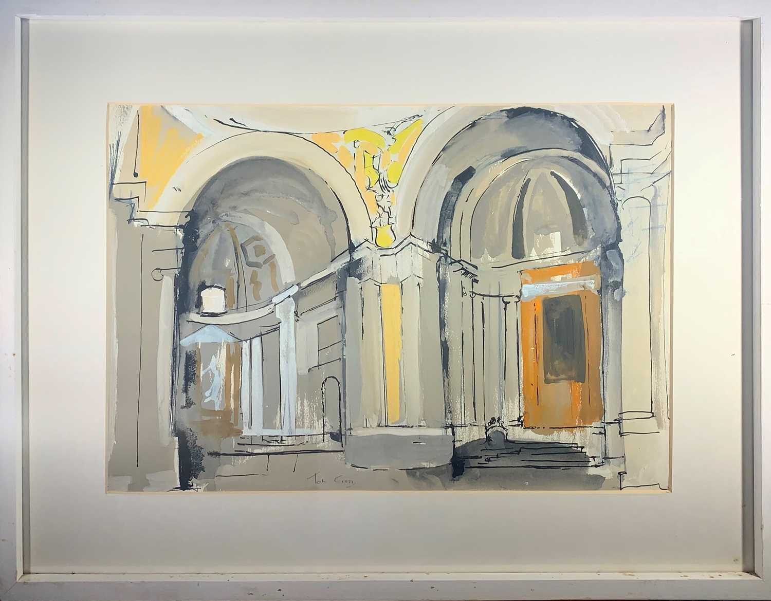 Lot 100 - Tom CROSS (1931-2009) S. Martina and Luca,