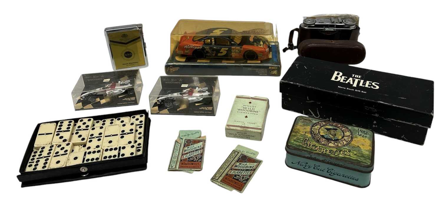 Lot 66 - State Express 555 lighter and cigarette case,