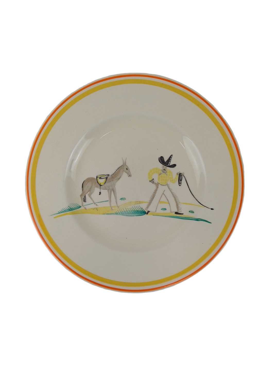 Lot 658 - A Susie Cooper Cowboy Crown Works Burslem