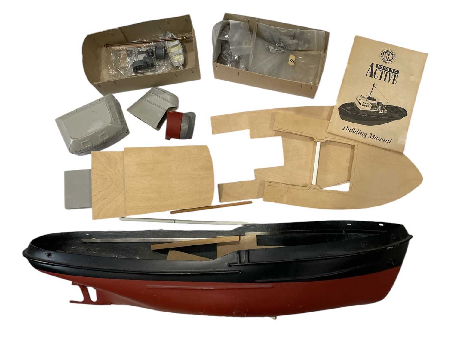 Lot 191 - Mount Fleet Models Motor Tug Active kit with