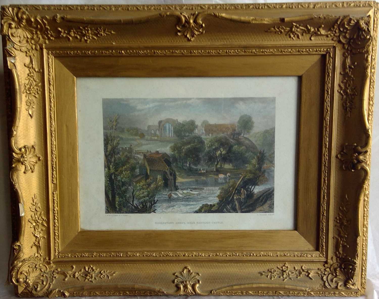 Lot 537 - T. HIGHAM after J.M.W. TURNER 'Egglestone