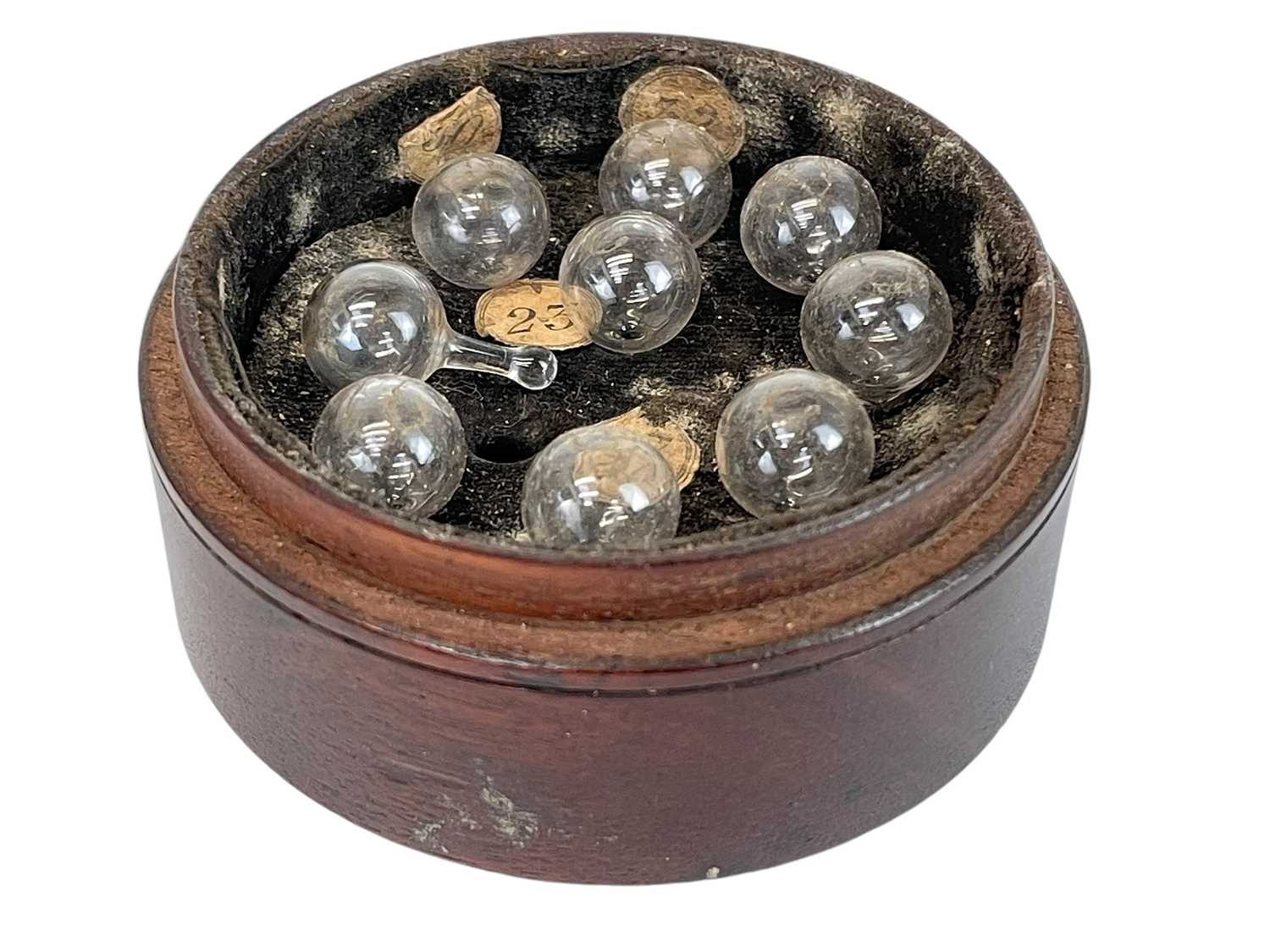 Lot 73 - A set of Hydrostatic glass bubbles.