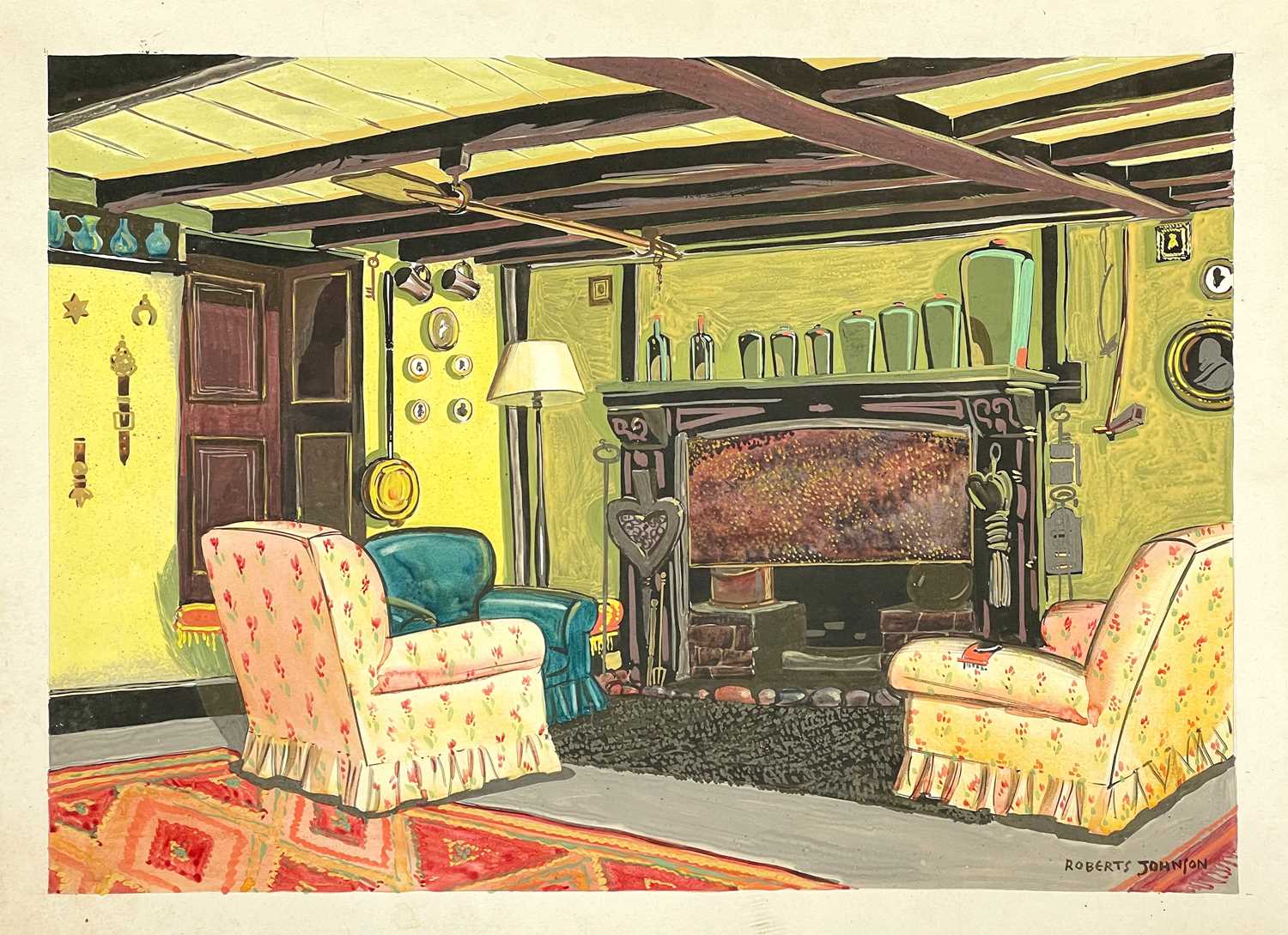 Lot 1084 - Frederick ROBERTS JOHNSON (1900-1986)