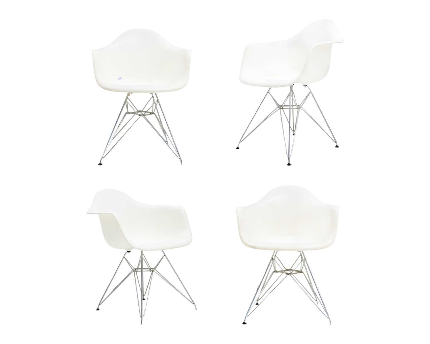 Lot 1196 - After Charles and Ray Eames, four DAR style