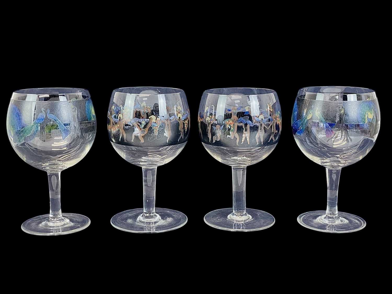 Lot 352 - Two pairs of Vetri della Arte (Vedar) Art