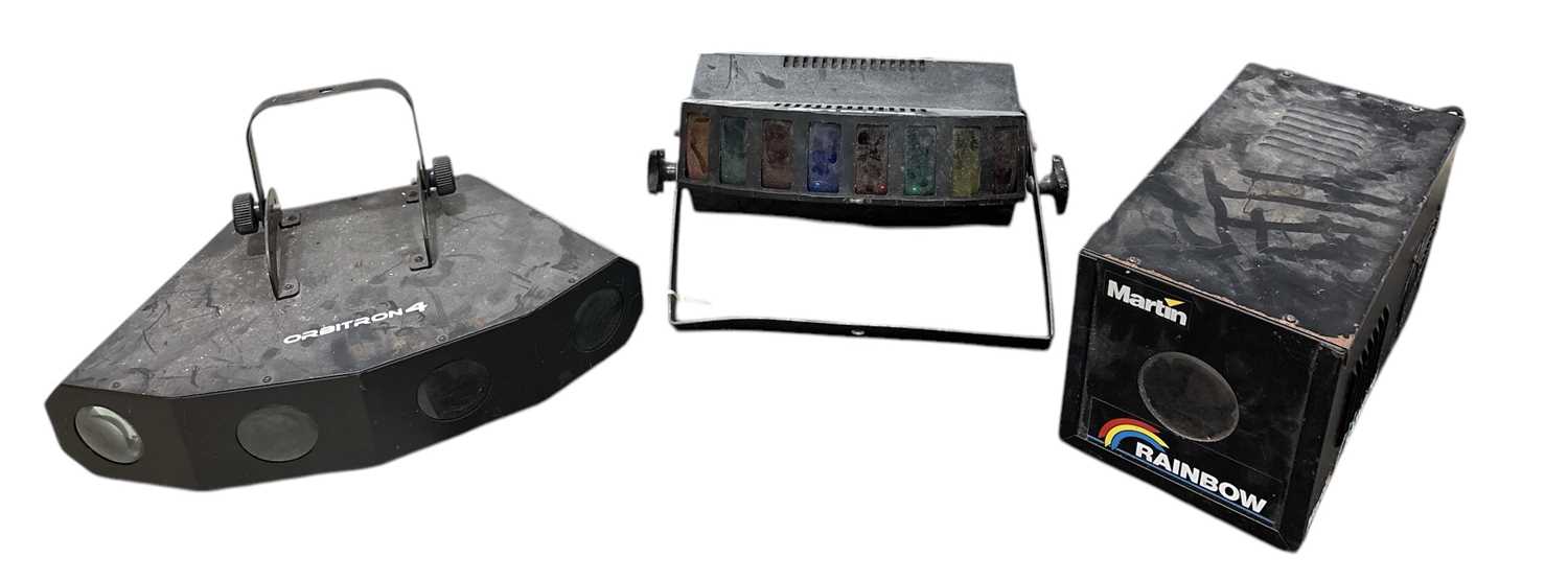 Lot 30 - Stage / DJ lighting; A Martin Rainbow, an