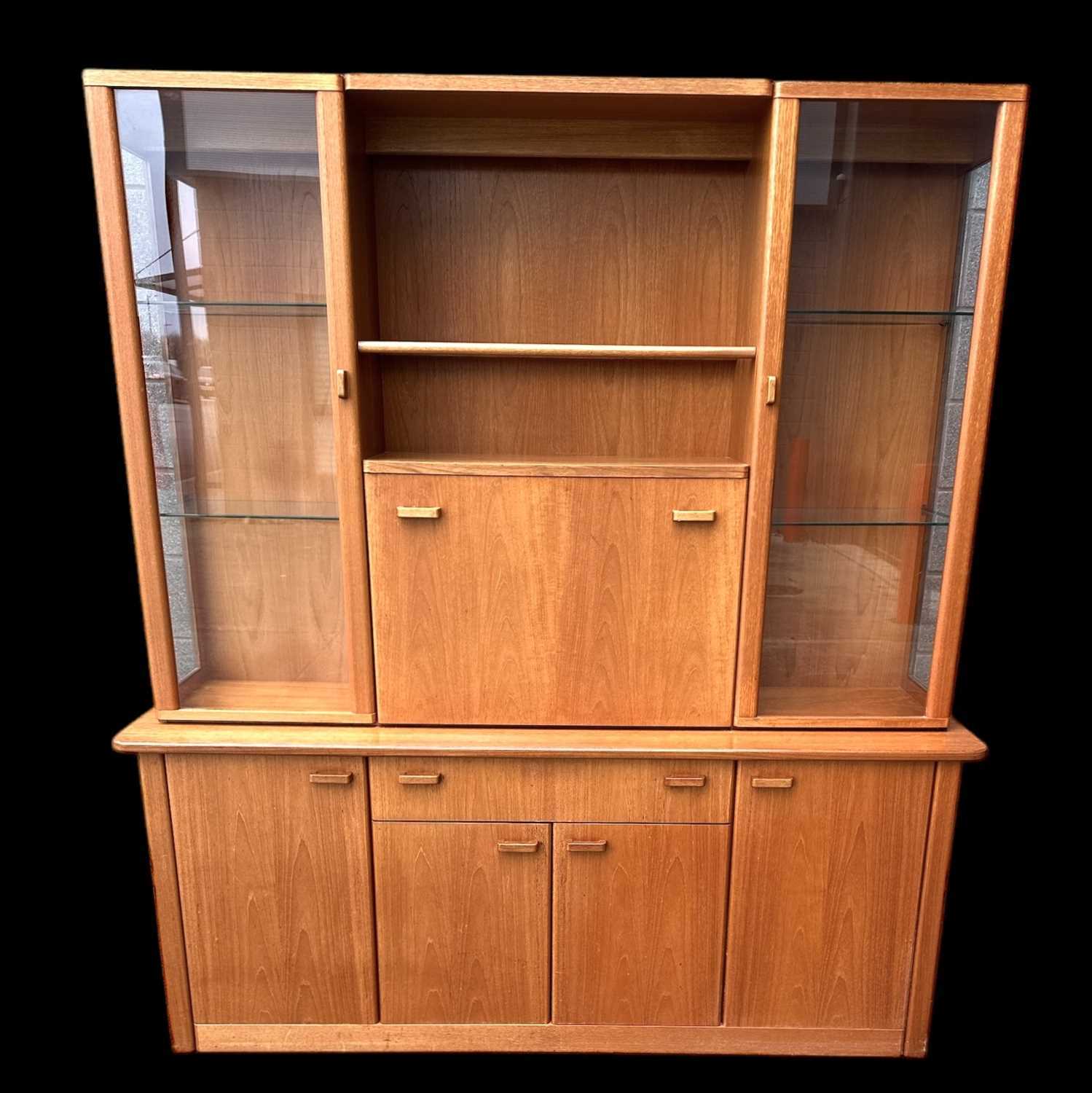 Lot 56 - A Mid-century, G Plan Wall unit. The piece