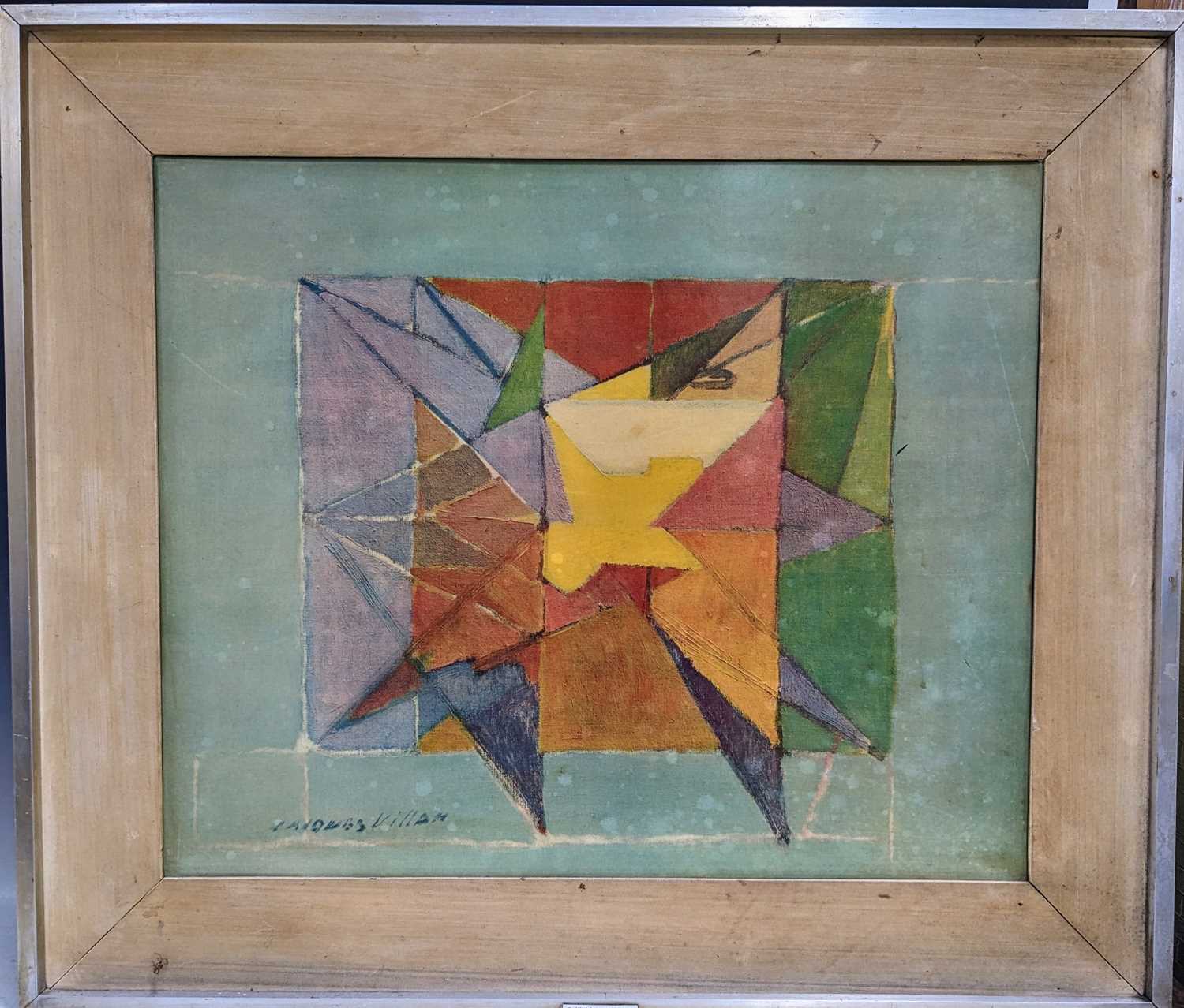 Lot 87 - Two prints, one signed Jacques Villon, framed,