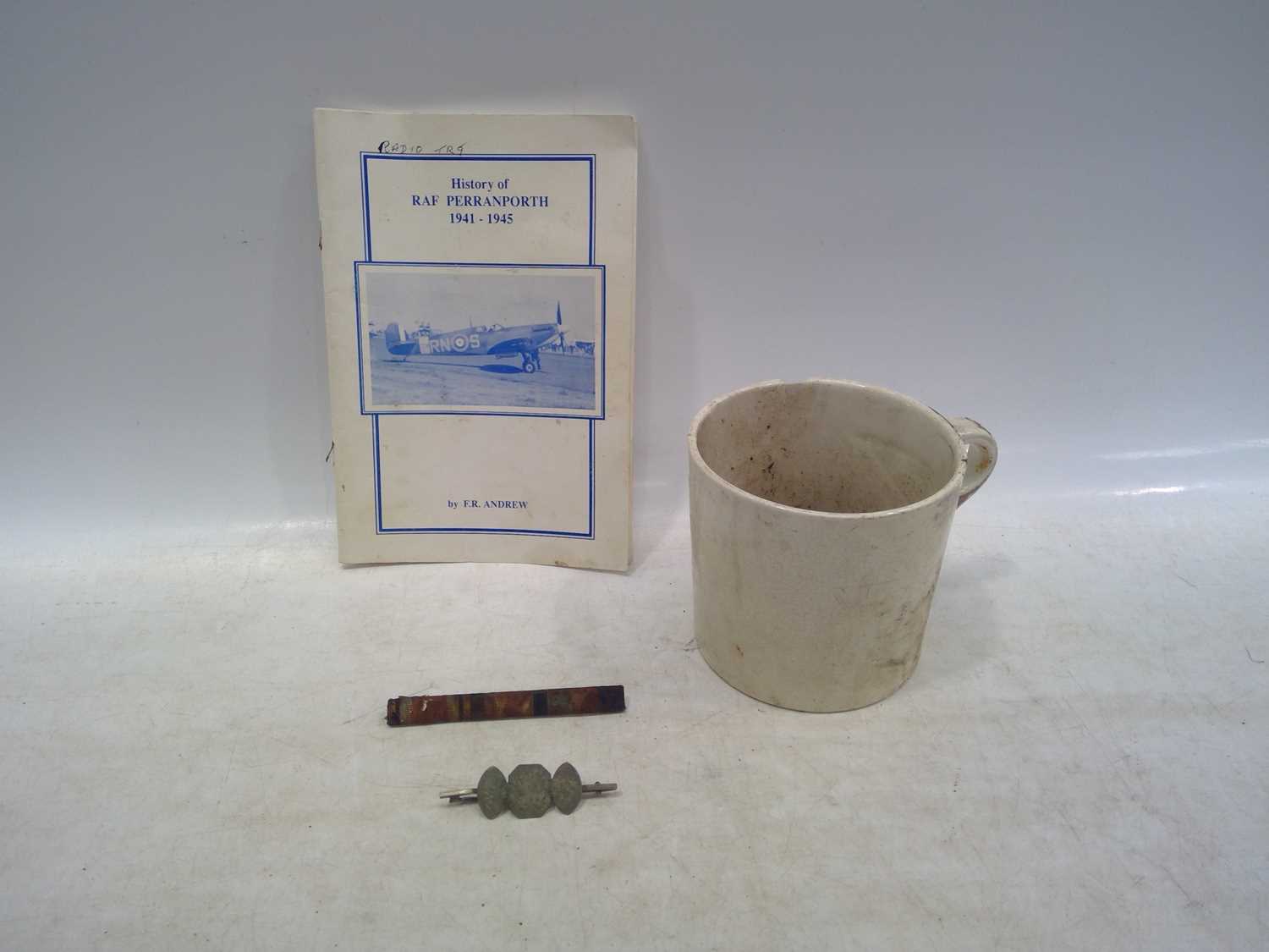 Lot 133 - A Ceramic Mug, RAF 1941, a History of