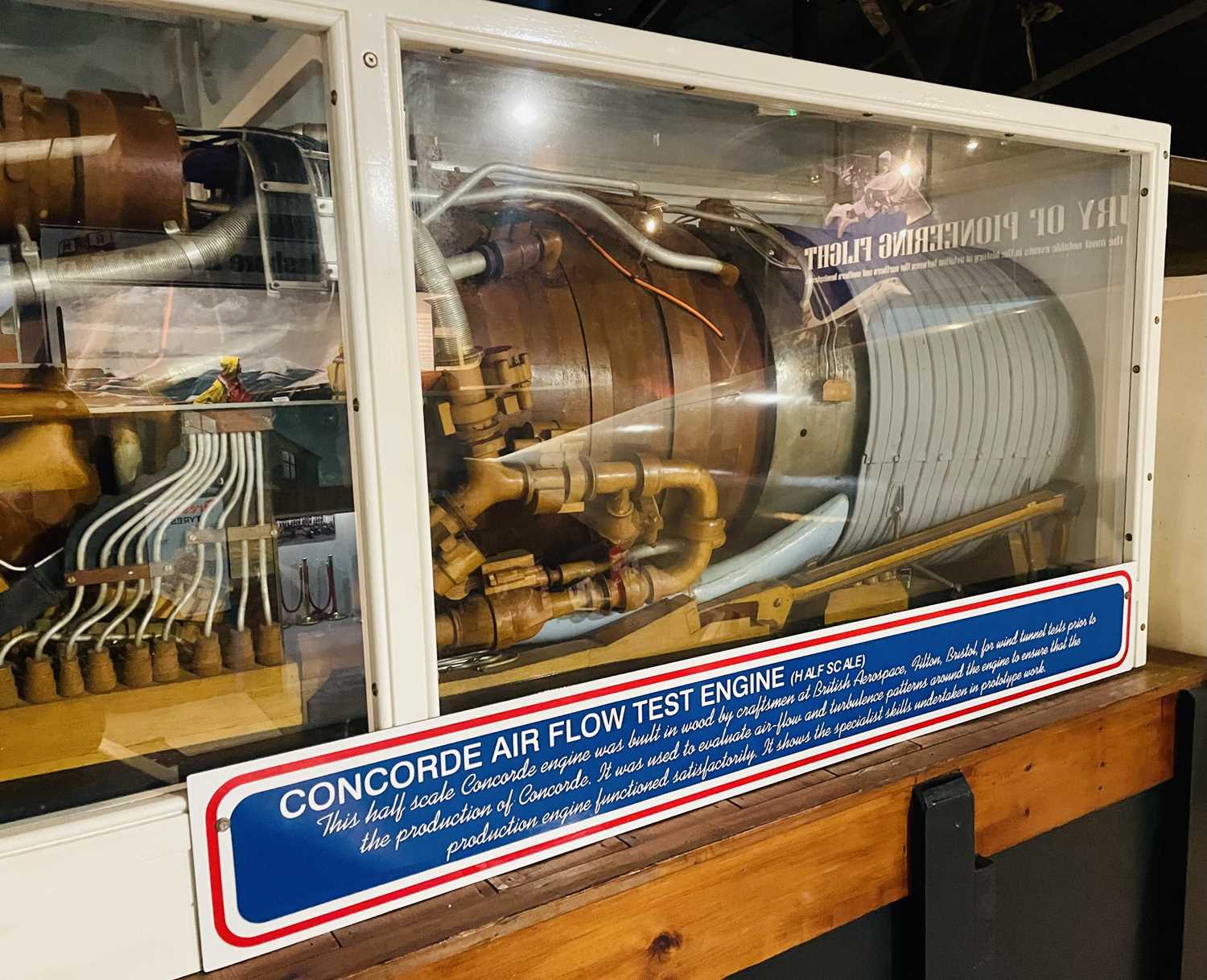 Lot 1138 - Concorde A half-scale Rolls-Royce/Snecma