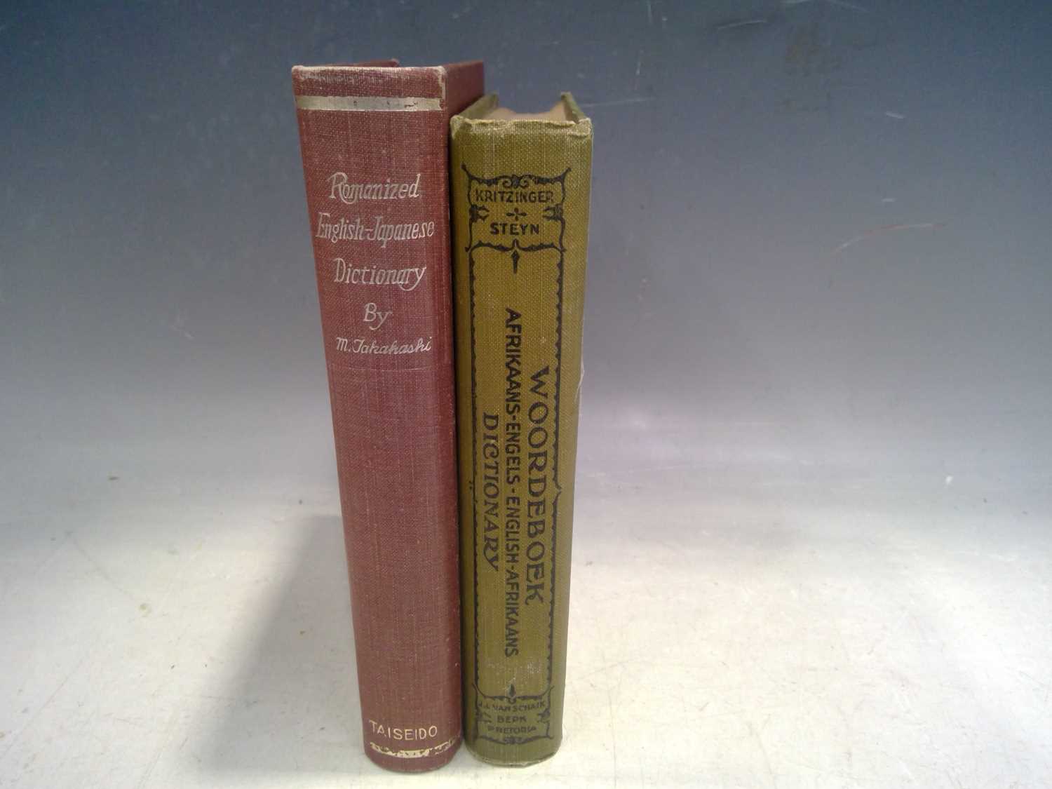 Lot 126 - Romanized English - Japanese and Woordeboek,