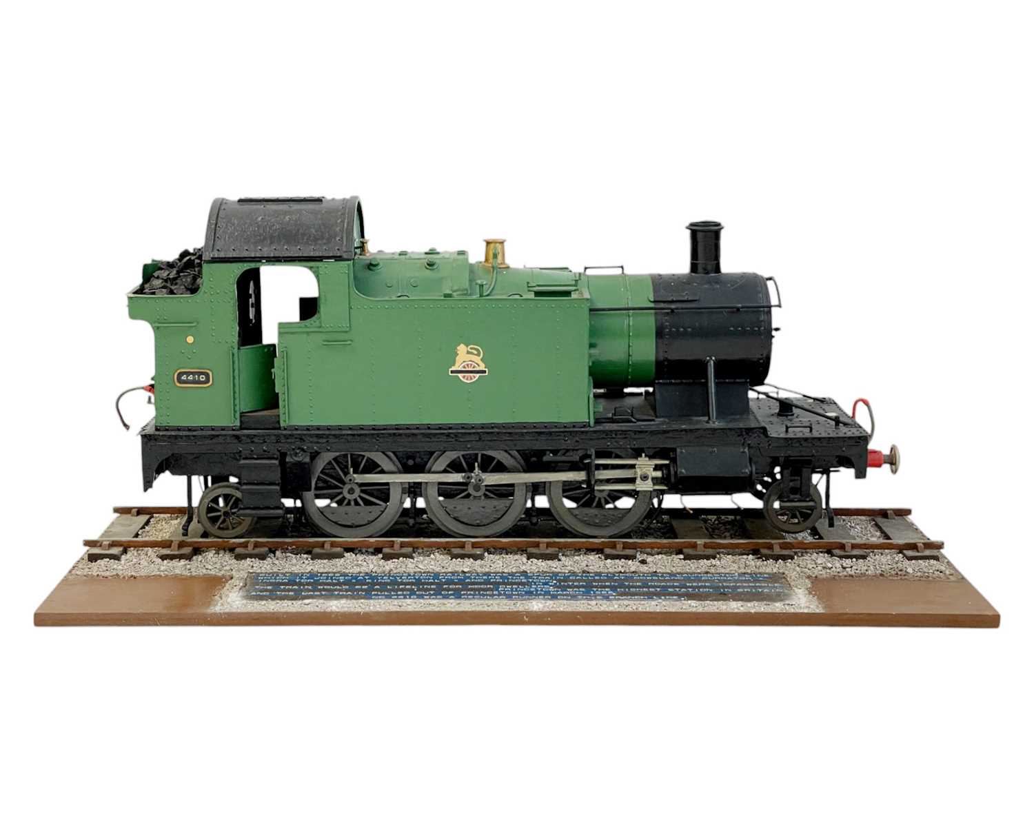 Lot 526 - A large scale plastic model of a Princetown,