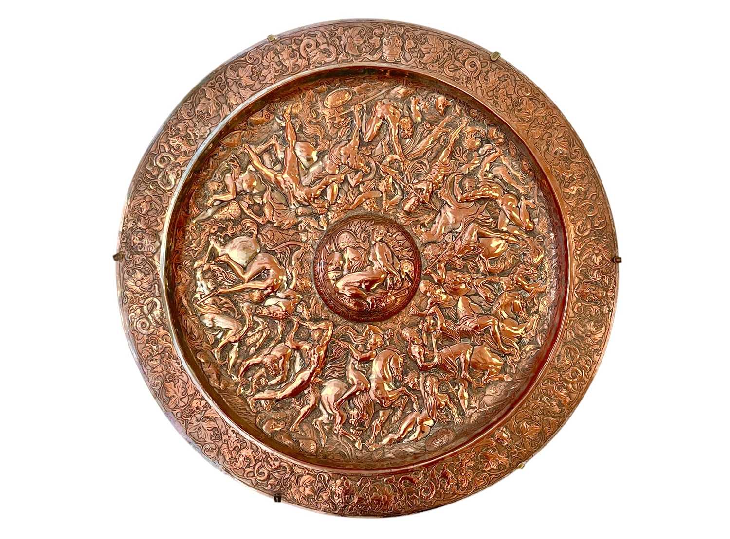 Lot 83 - An Elkington style electrotype plaque.