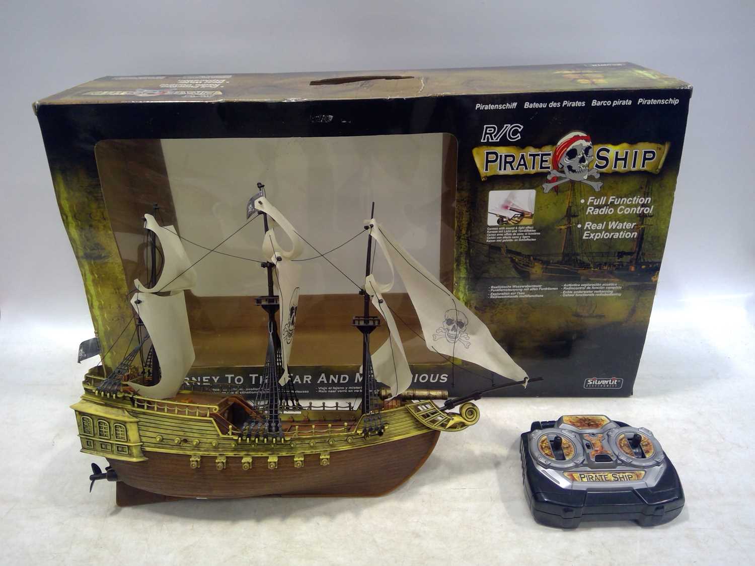 Lot 72 - A Radio Control Pirate Ship. The Controler