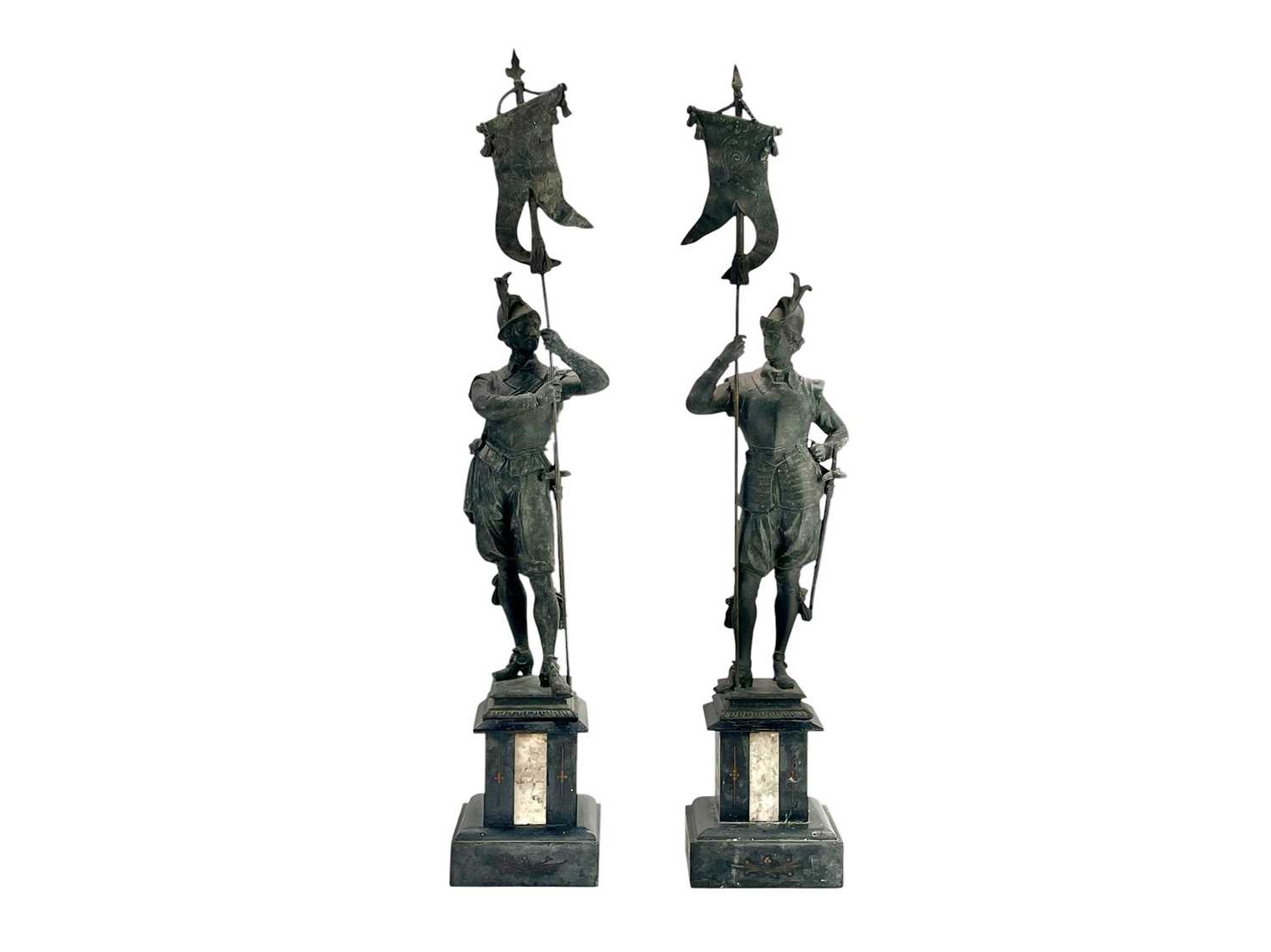 Lot 122 - A pair of late 19th/early 20th century