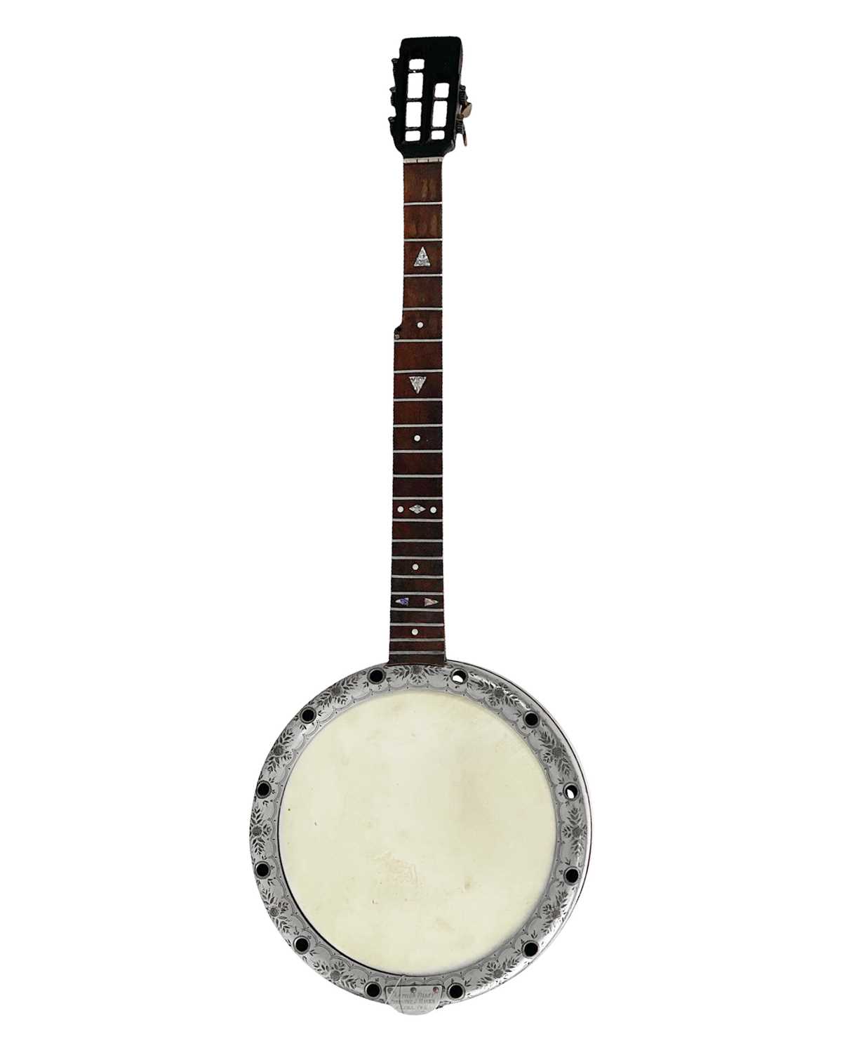 Lot 114 - An Arthur Tilley six string banjo