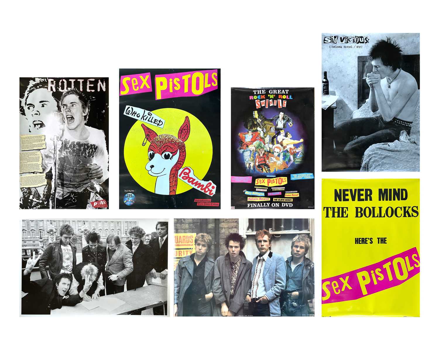 Lot 42 Sex Pistols Posters
