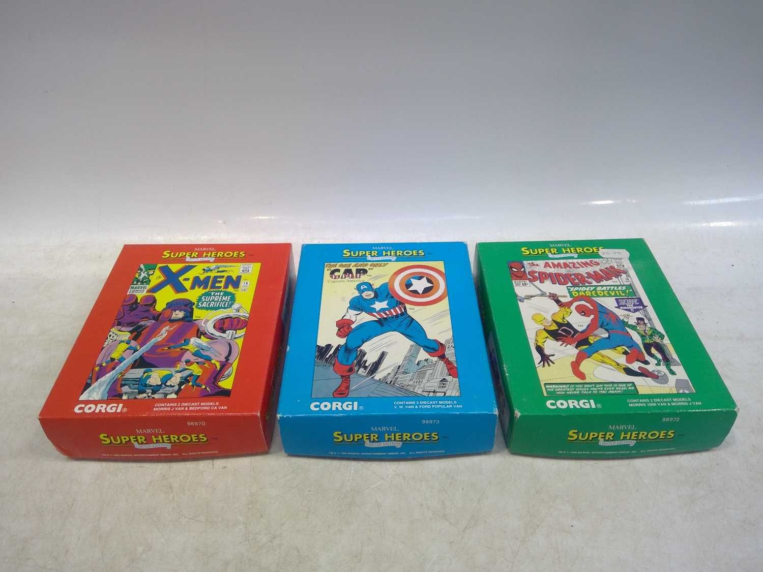 Lot 31 - Corgi, Marvel Super Heroes. X-Men, Captain