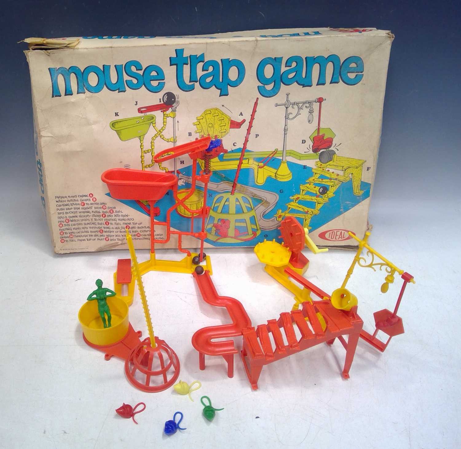 Lot 50 - A Vintage Mouse Trap Game, Up Against Time,