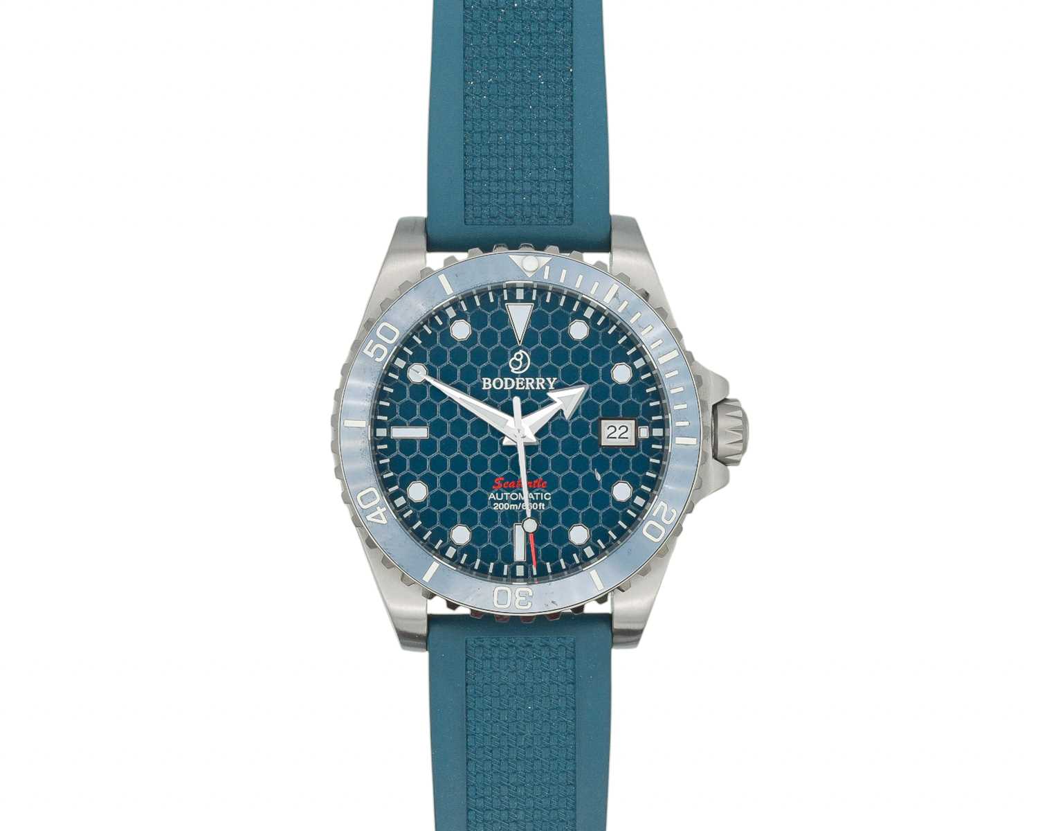 Lot 1030 - BODERRY - A Seaturtle titanium automatic
