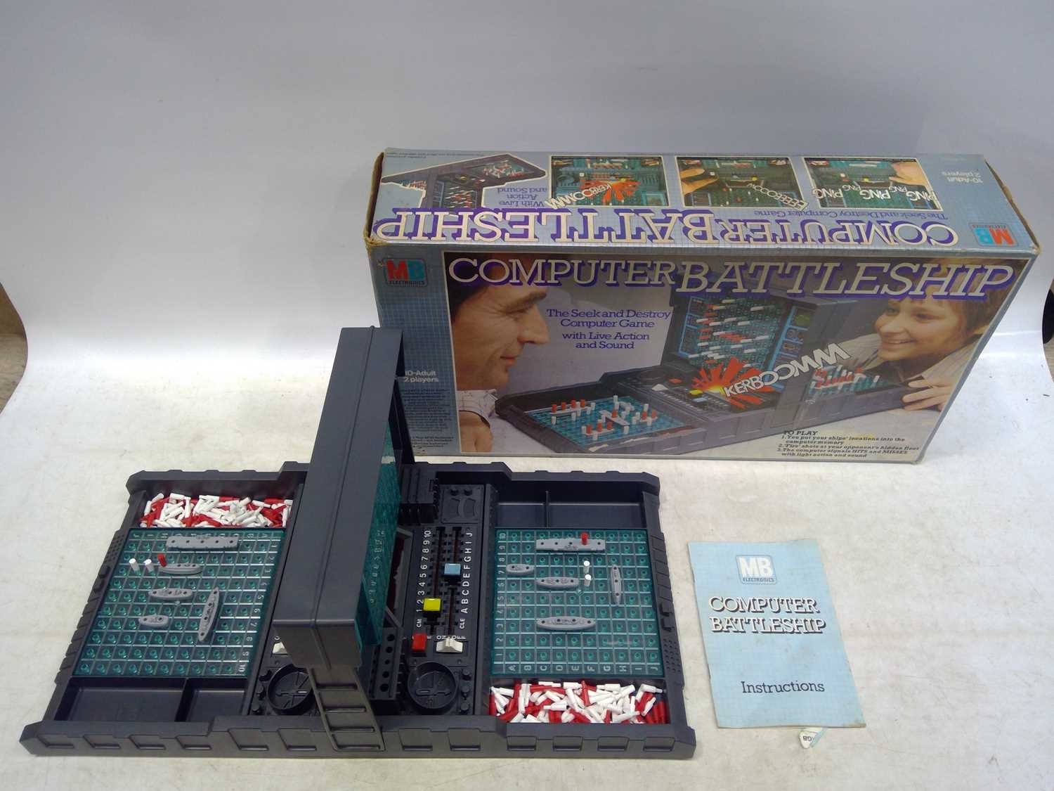 Lot 53 - A Mid-century, Computer Battleship Game. The
