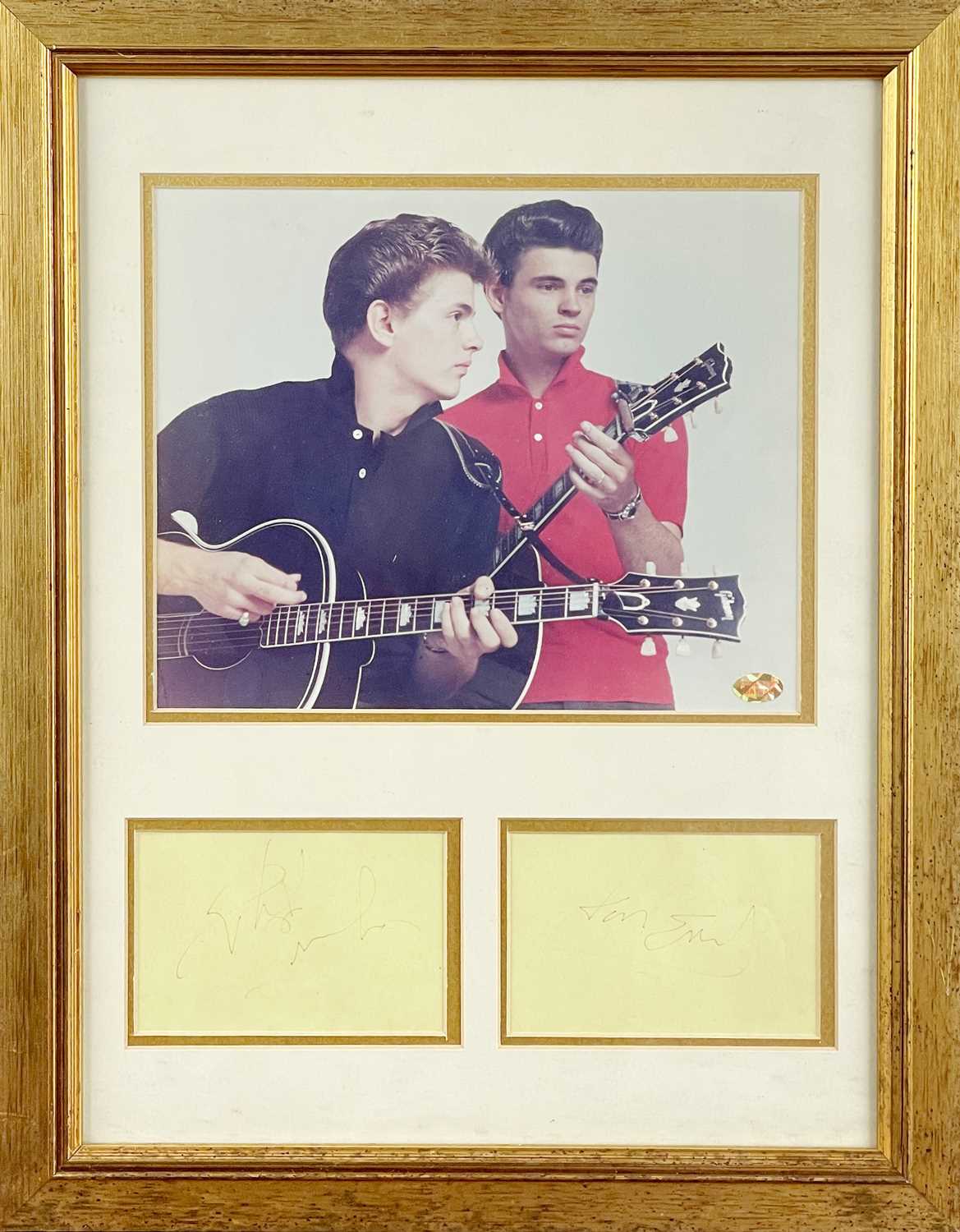 Lot 80 - (Signed) The Everly Brothers.