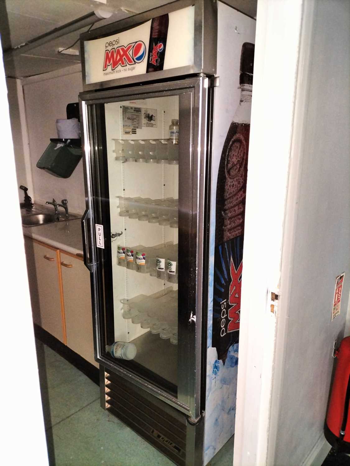 Lot 2111 - Pepsi Max True Chiller cabinet