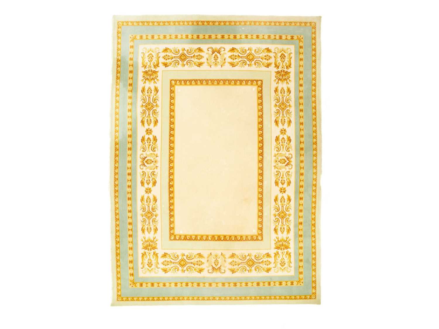 Lot 517 - A decorative Italian Empire design carpet.