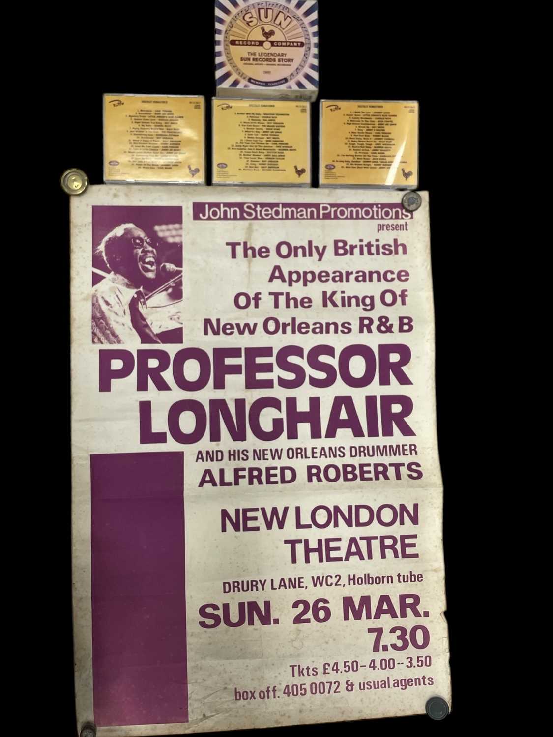 Lot 46 - An Original Professor Longhair advertising