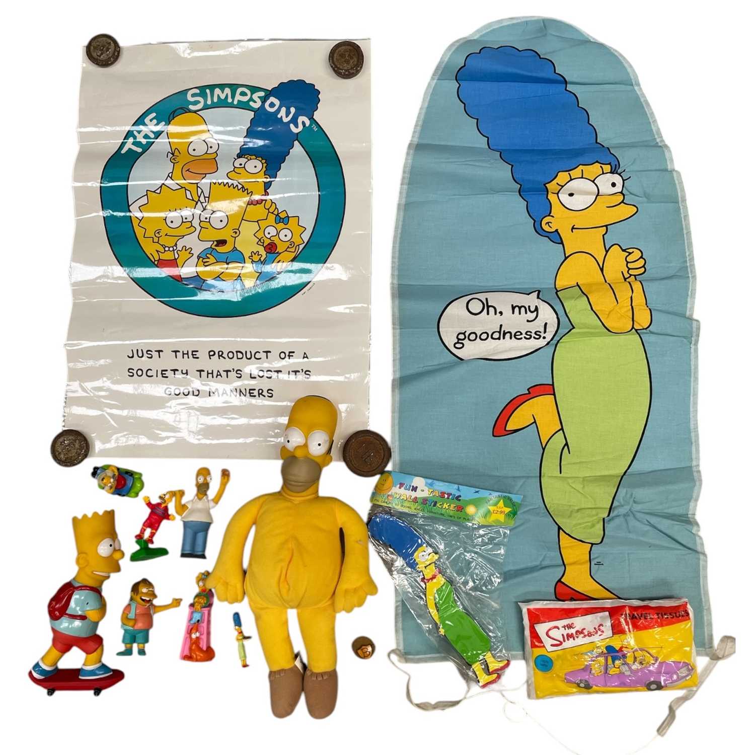 Lot 128 - A collection of Simpsons Merchandise,