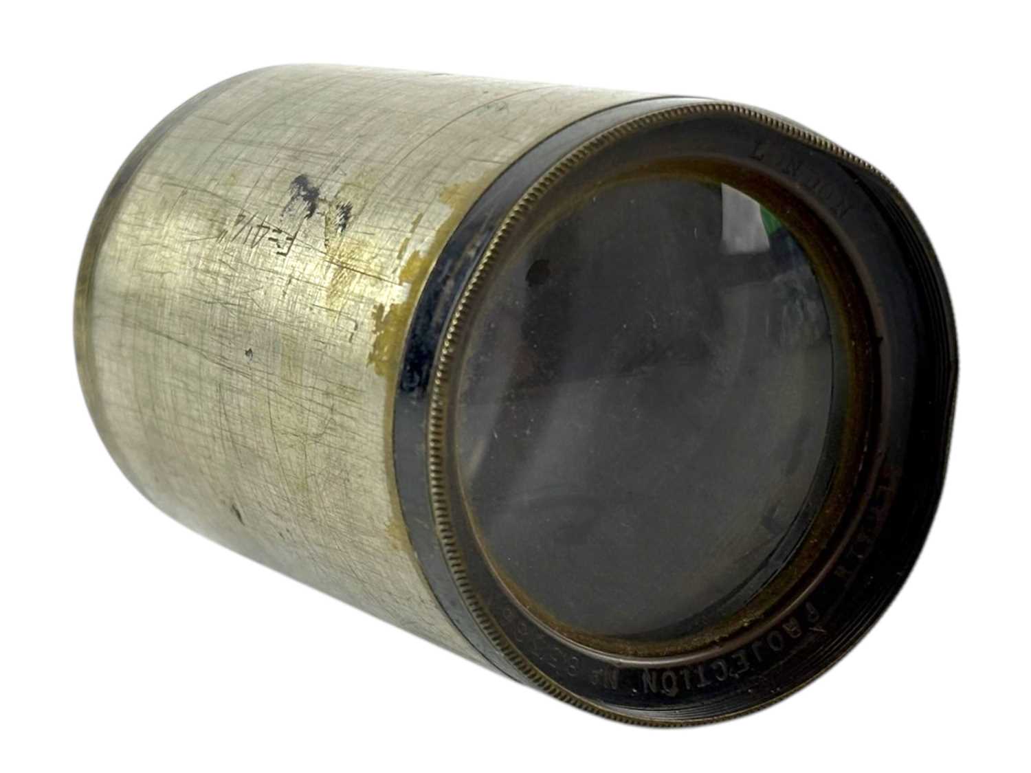 Lot 174 - A J.H. Dallmeyer projection lens.
