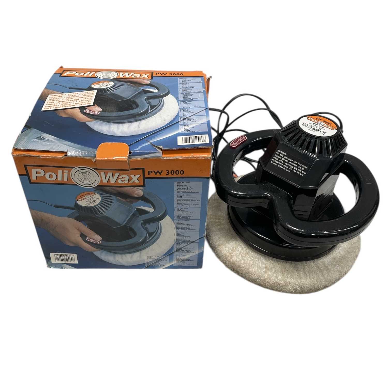 Lot 118 - A Poliwax PW 3000 25cm rotary Polisher. In