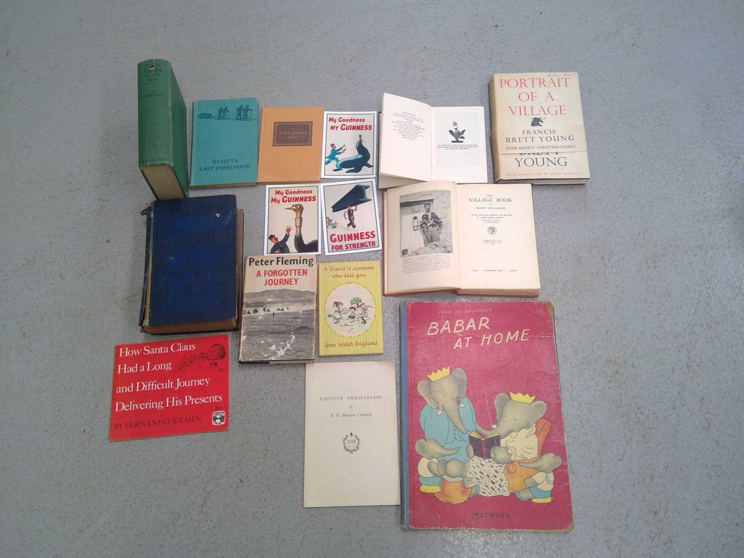 Lot 133 - Vintage Books and Guinness Postcards.