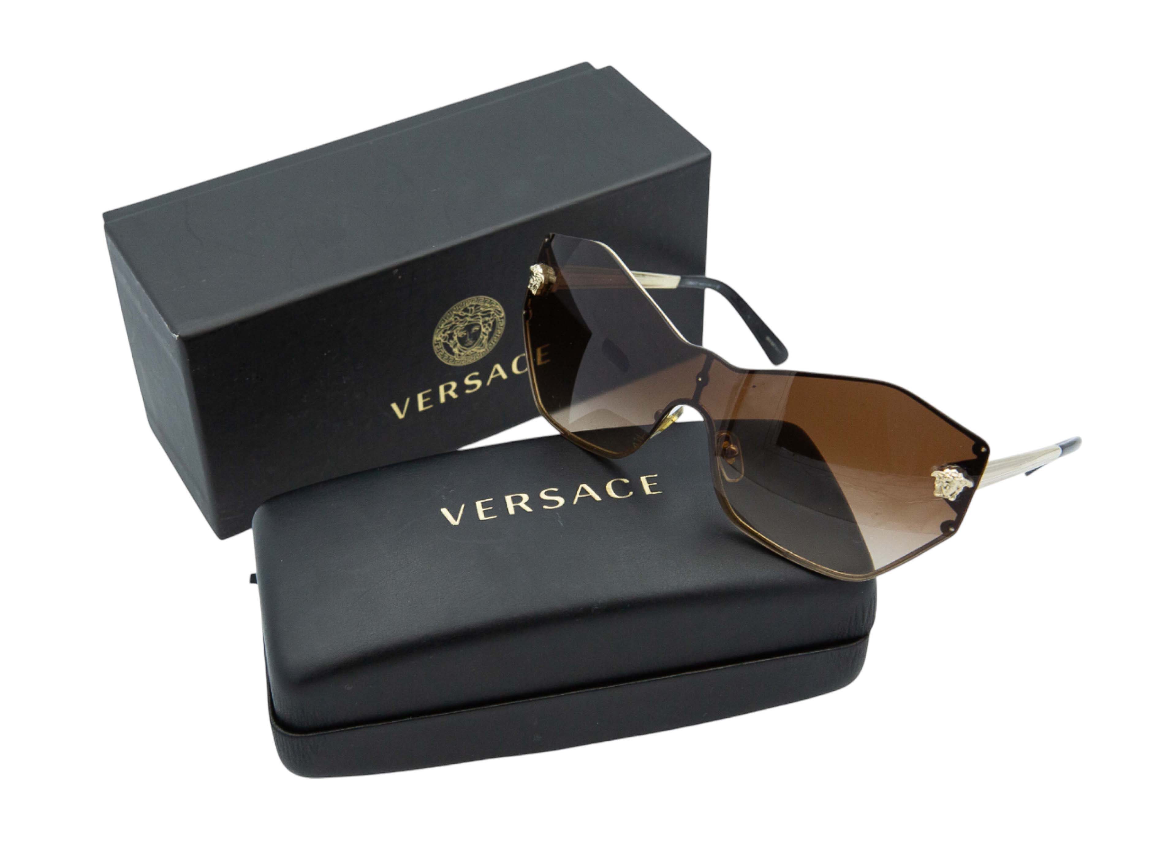 Lot 211 - VERSACE - A pair of lady's sunglasses with
