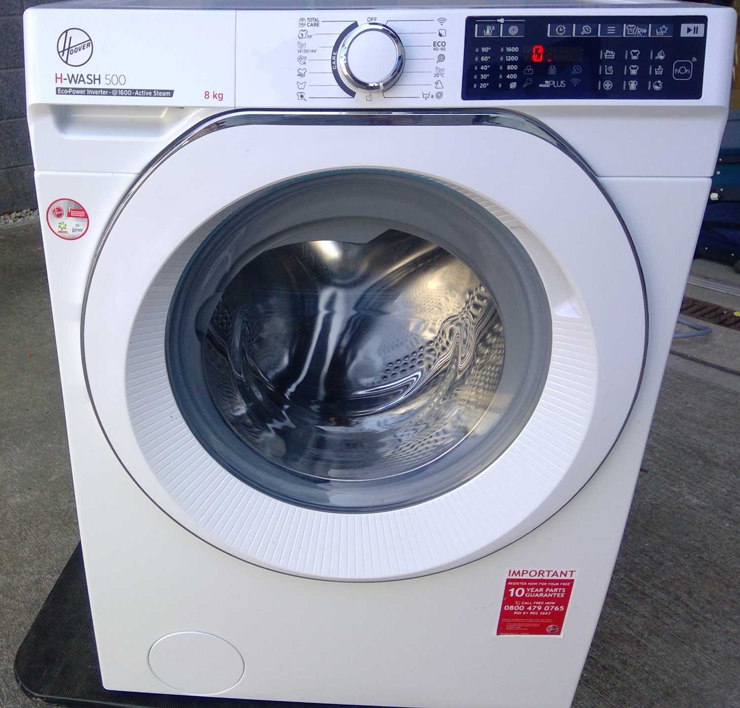 Lot 5 - A Hoover, H-Wash 500 8kg Washing Machine. The
