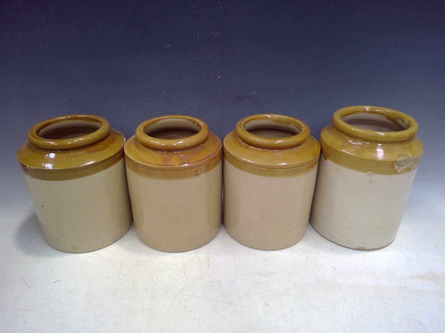 Lot 146 - Four Ironstone Pots.