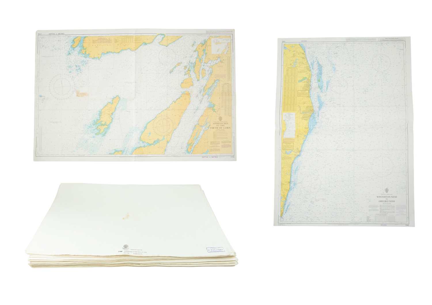 Lot 338 - UK ADMIRALTY SEA CHARTS