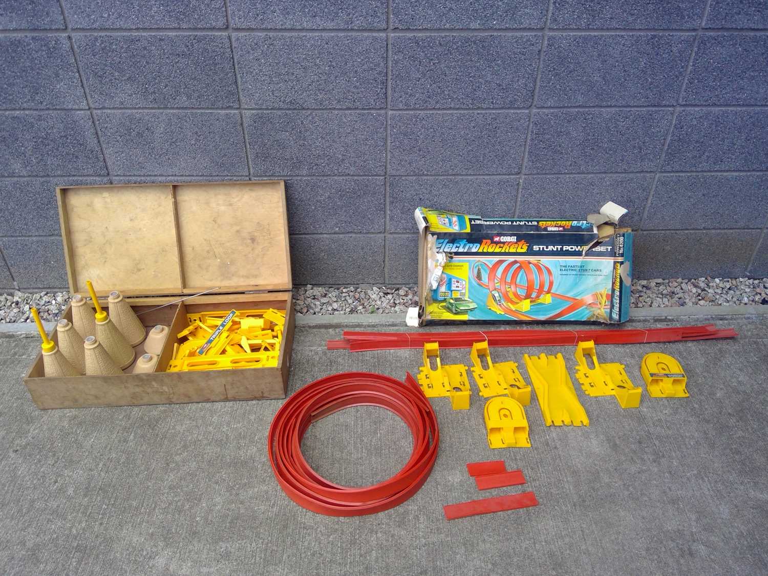 Lot 3 - A Fantastic, 1970 Corgi Rockets Set Up. Two