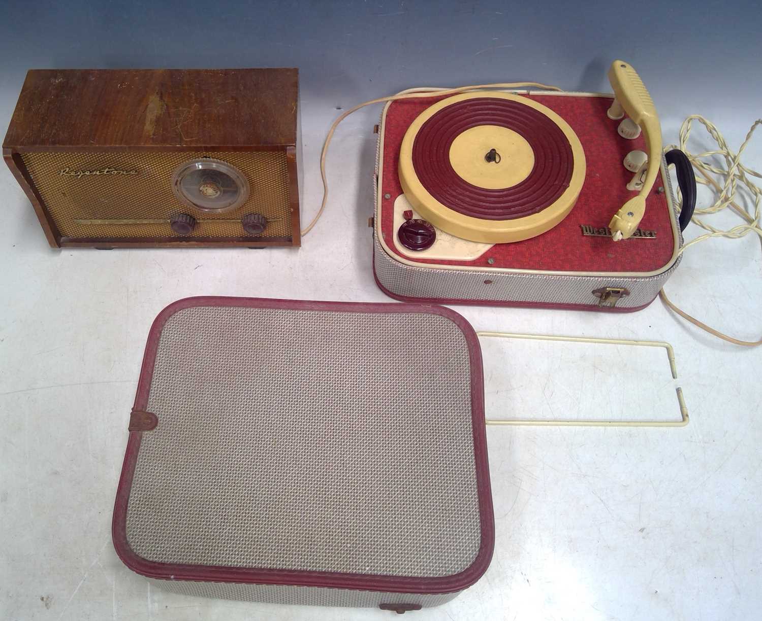 Lot 248 - A Westminster Record Player and a Regentone