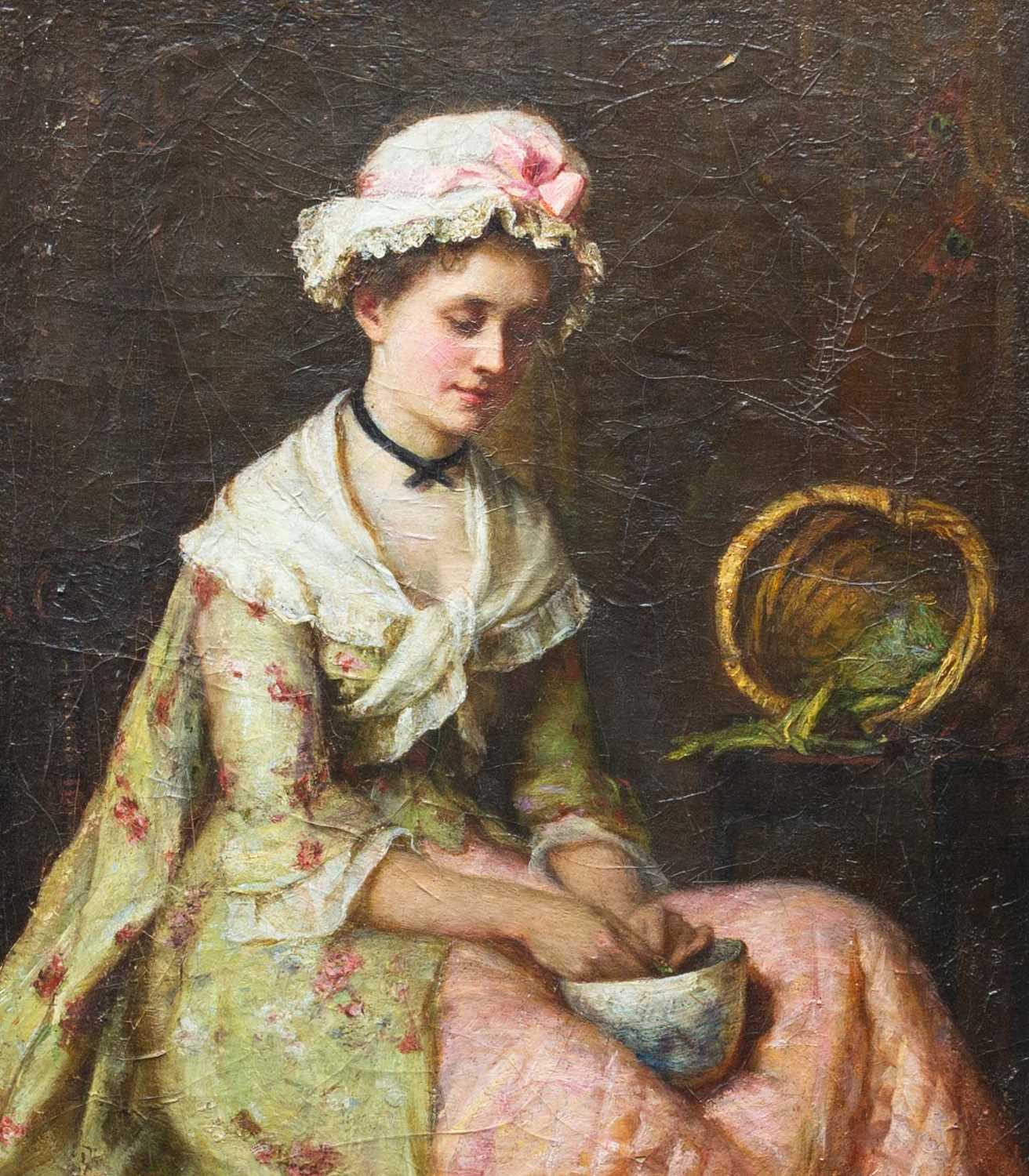 Lot 414 - Annie Jeanne CHALLICE (1842-1920)