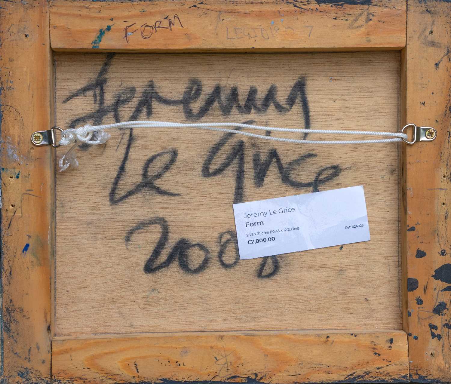 Lot 353 - Jeremy LE GRICE (1936-2012)