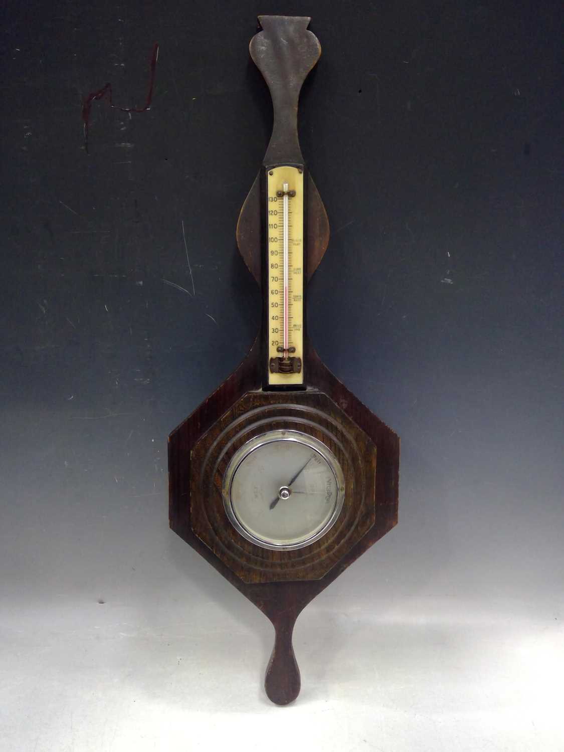 Lot 67 - A Shortland Smith, Banjo Barometer and