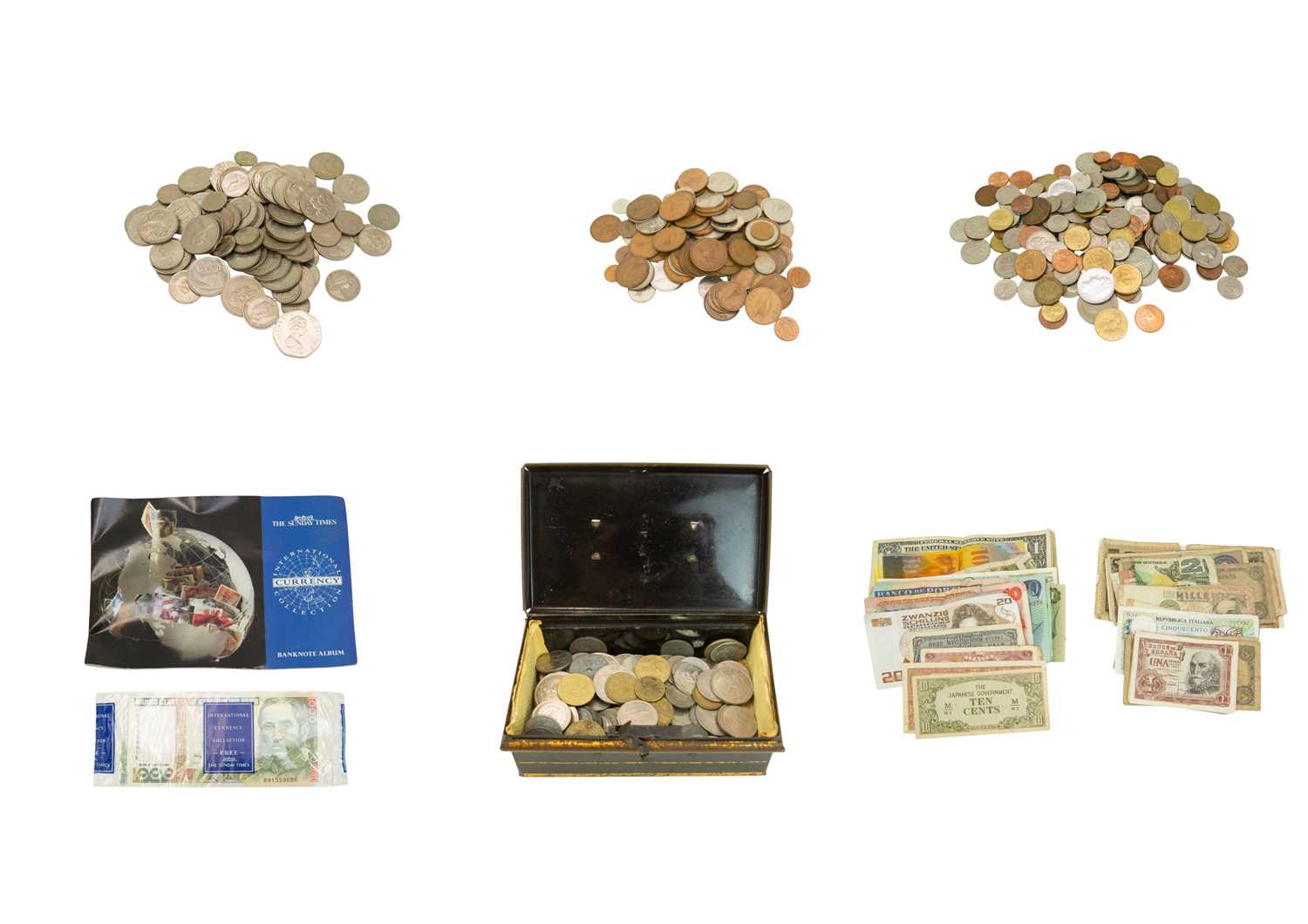 Lot 186 - Foreign Coins and Bank Notes.